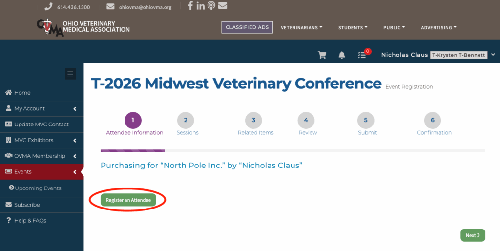Attendees – Registration 2026 - Midwest Veterinary Conference